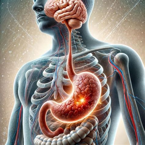 A Human Body With The Brain Underneath It Premium Ai Generated Image