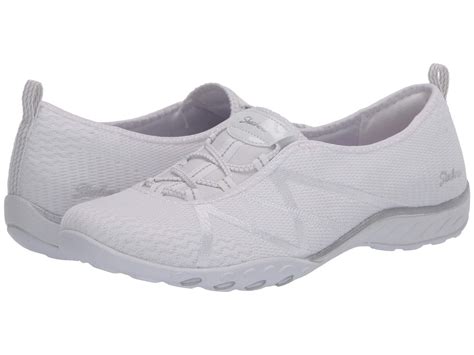 Skechers Breathe Easy A Look In White Lyst
