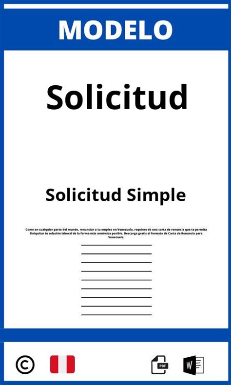 Modelo De Oficio Simple En Word