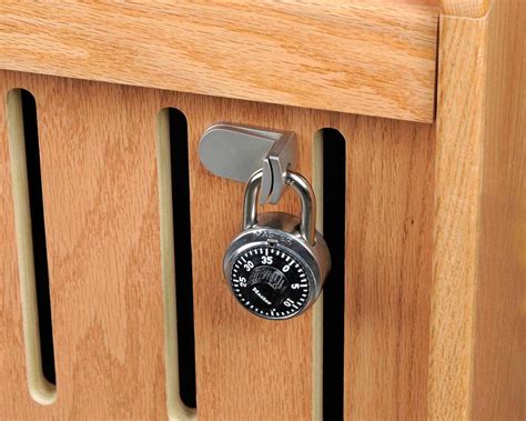 Padlock Hasp Seat For Wood Sports Lockers