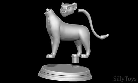 Artstation Nala The Lion King 3d Print Model Resources