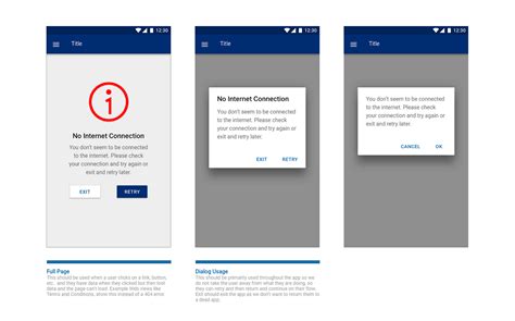 No Internet Connection Android