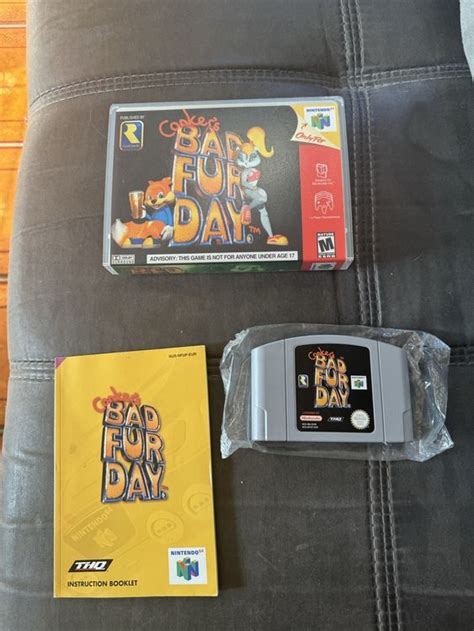 Conker Bad Fur Day N64 Nintendo Doccasion à Lausanne Pour Chf 3415