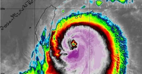 小犬颱風二度開眼再增強 陸警擴大6縣市明放假機率高 生活 Ctwant