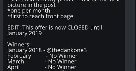 So To Be A Good Person If This Gets To The Fp Whoever Gets Top