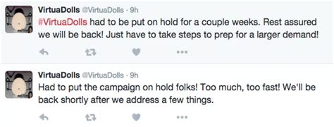 Human Interaction Not Required Virtual Reality Sex Robot Flying Off Shelves Jasper And Sardine