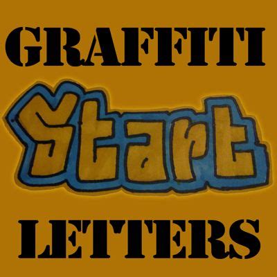 How To Draw Graffiti Styled Letters Step By Step Drawing Tutorial How To Draw Step By Step