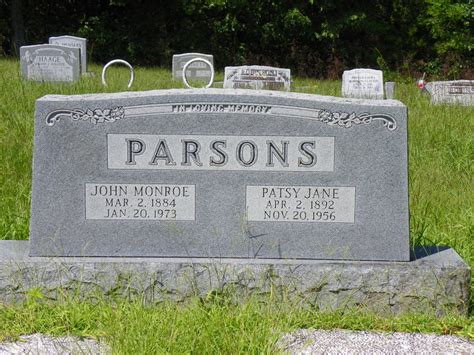 Patsy Jane Beard Parsons 1892 1956 Find A Grave Memorial