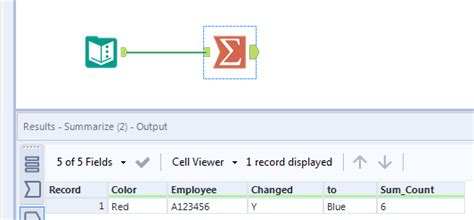 Solved Summarize Tool Alteryx Community