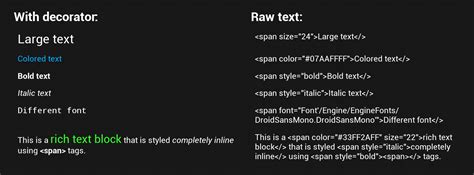 Github Acrenrichtextblockinlinedecorator Allows Inline Styling Of