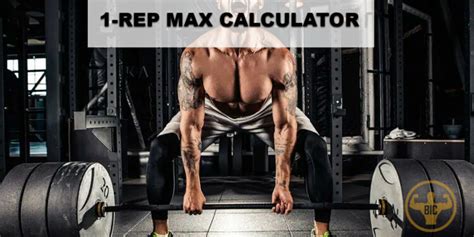 Find Your 1 Rep Max With Calculator Bodybuilding Inner Circle