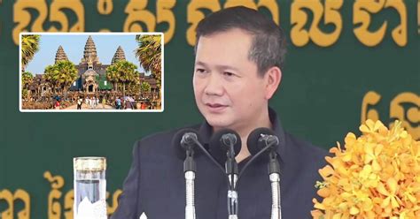 សម្ដេច ហ៊ុន ម៉ាណែត ចោទសួរអភិបាលខេត្តសៀមរាបពីចំនួនភ្ញៀវទេសចរបរទេសកើនឡើងប៉ុន្មានឲ្យពិតប្រាកដ