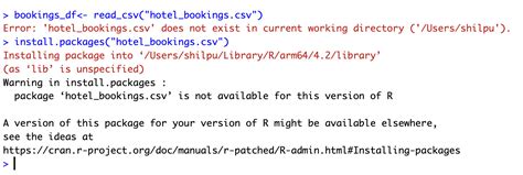 What Does This Code Explain Do Rstudio Has Hotel Bookings Csv File