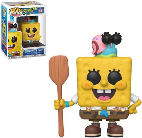 Funko Spongebob Squarepants Pop Animation Spongebob Squarepants With Gary Vinyl Figure Toywiz
