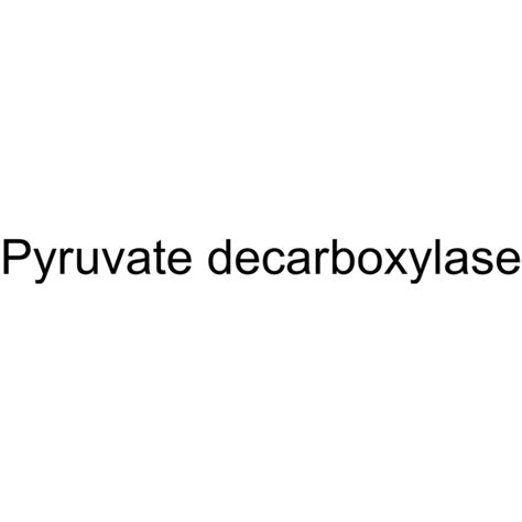 Pyruvate Decarboxylase Kp Ipdc Biochemical Reagent Medchemexpress