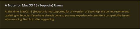 Macos 150 Sequoia Ssl Problems Developers Sketchup Community