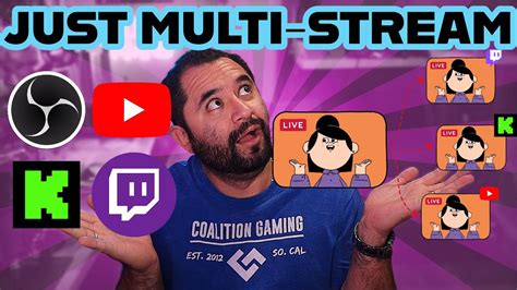 How To MULTISTREAM W OBS Studio ITS ALLOWED NOW YouTube