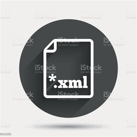 파일 문서 아이콘을 클릭합니다 Xml 다운로드 버튼을 클릭합니다 0명에 대한 스톡 벡터 아트 및 기타 이미지 0명 Xml