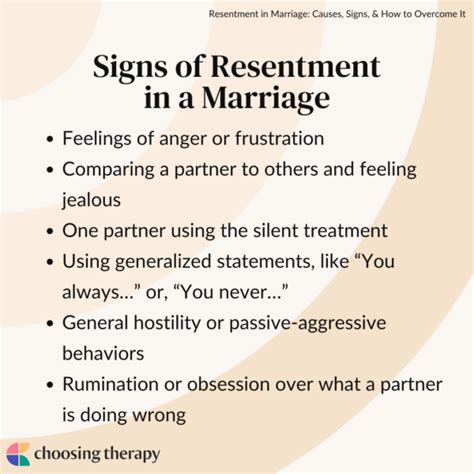How To Overcome Resentment In Marriage