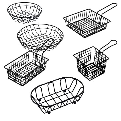 Dailyhome Metal Wire Serving Basket Snack Food Baskets For Home
