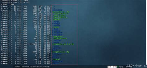 Linux：常用命令1 Lslinux Ls Lt Csdn博客