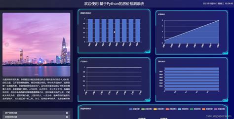 基于python的房价预测系统 爬虫大屏可视化python 房天下网站房价数据爬取与可视化分析 Csdn博客