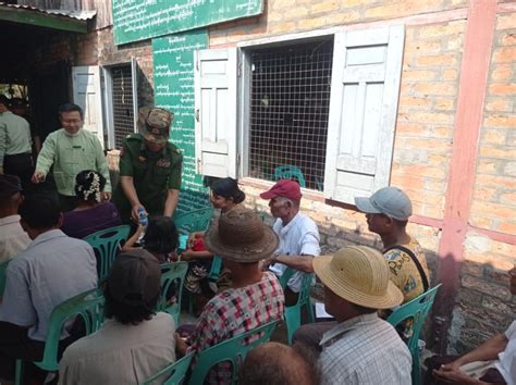 ဖျာပုံမြို့နယ် ကျုံတာကျေးရွာတွင် အနောက်တောင်တိုင်းစစ်ဌာနချုပ်၊ အမှတ် ၄