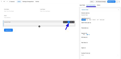 Numeric Input Field In Fluent Forms Fluent Forms