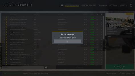 can t join any sever disconnected from queue anyone else have this