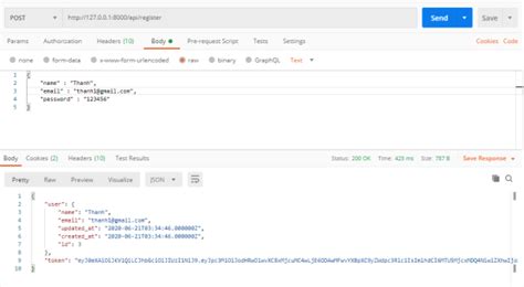 Tạo Chức Năng đăng Nhập đăng Ký Laravel 7x Vuejs Jwtauth
