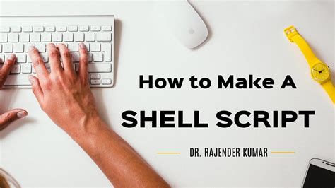 Shell Script In Unixlinux Youtube