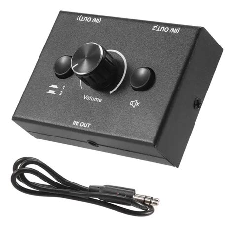 35mm Audio Switcher 2 Input 1 Output1 Input 2 Output Audi Mercadolibre