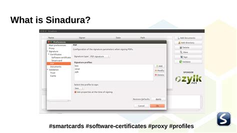 Sinadura Ecm Protocol Based Signatures For Alfresco Pdf