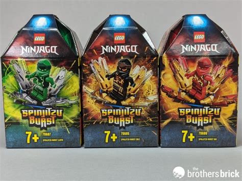 LEGO Ninjago Spinjitzu Burst Cole Kai Lloyd Review The Brothers Brick