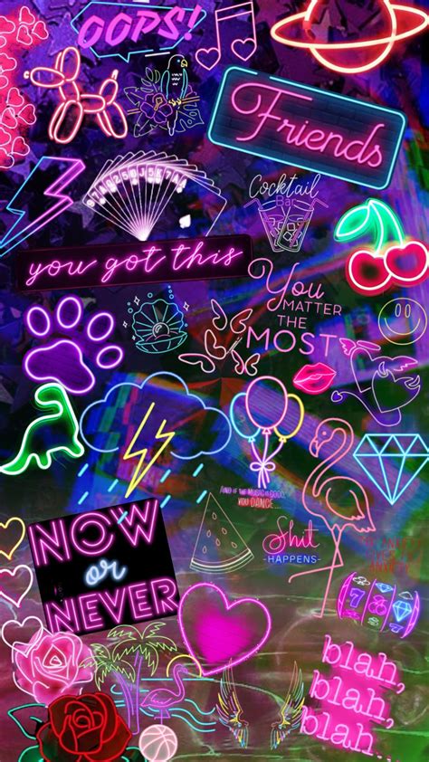 Neon Signs Aesthetic Wallpapers 80s Aesthetic Wallpaper Neon