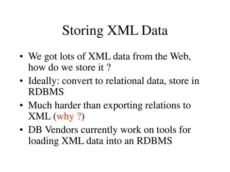 Lecture 10 Xml Monday Oct 21 Ppt Download