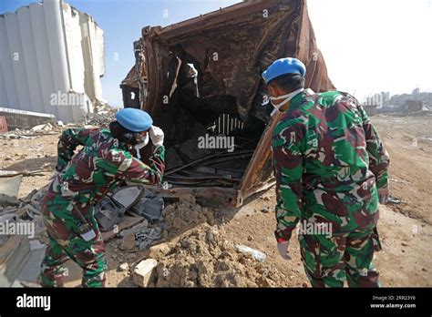 201001 Beirut Oct 1 2020 Members Of The United Nations Interim Force In Lebanon Unifil