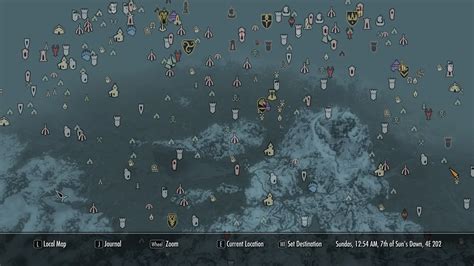 Dw420 Coloured Map Markers And Compass Icons At Skyrim Nexus Mods And Community