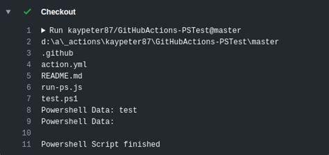 Nodejs Running A Powershell Script From A Node Program In A Github Action Stack Overflow