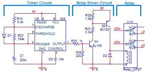 Timer Relay Connection Diagram Wiring Diagram