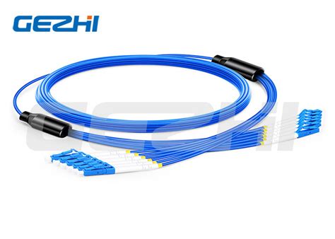 Fibers OS Single Mode LC SC FC ST Armored Indoor Mm Multi Fiber Breakout Cable