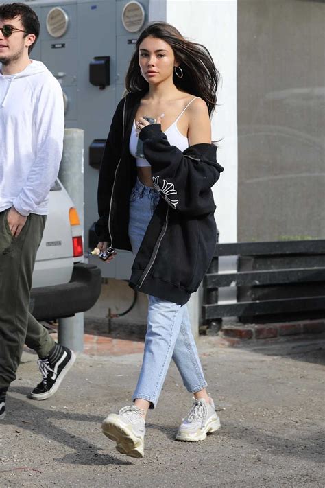 Madison Beer In A Black Hoody Was Seen Out In West Hollywood 12212018