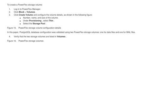Create A Powerflex Storage Volume Proxmox Virtual Environment On Dell Powerflex Dell