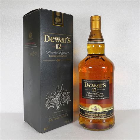 Dewars 12 Year Old Special Reserve 1l 40