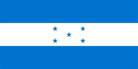 National Flag Of Honduras With Official Colors 26756280 Vector Art At