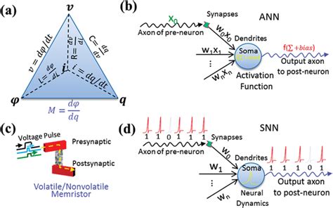 The Volatile And Nonvolatile Memristor To Operate The Anns And Snns A Download Scientific