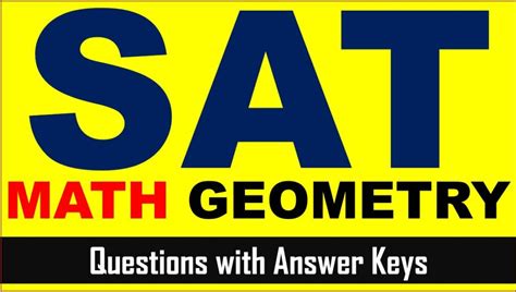 Sat Geometry Practice Questions With Answer Keys Sat Math Online