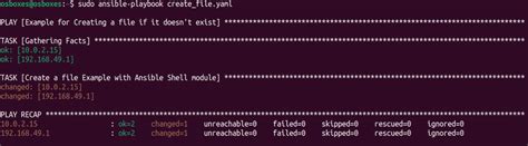 Ansible Shell Module Run Remote Shell Commands 4sysops