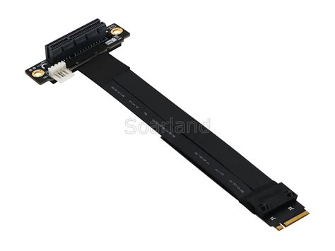 SLNX3042B PCIe X4 To M 2 KEY M Cable Adapter 90 Degree