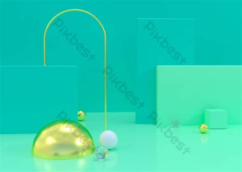 Three Dimensional Space C4d Three Dimensional E Commerce Cosmetic